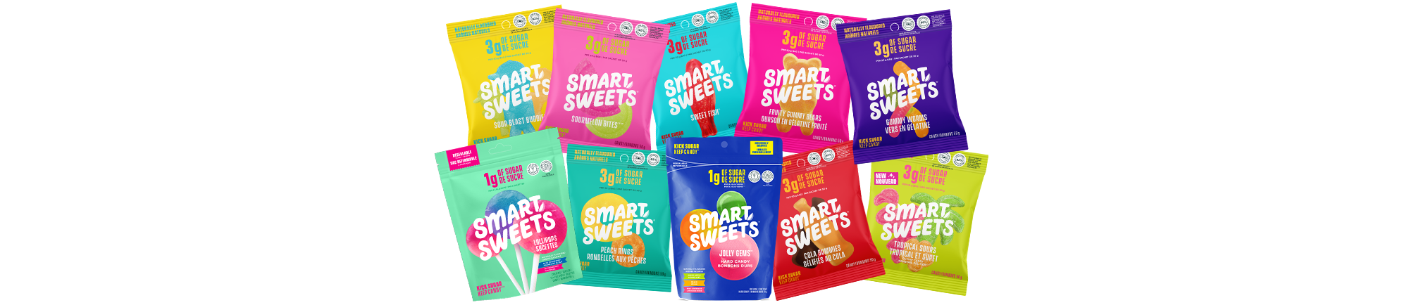 SmartSweets Canada - Our Ingredients | Low Sugar Candy
