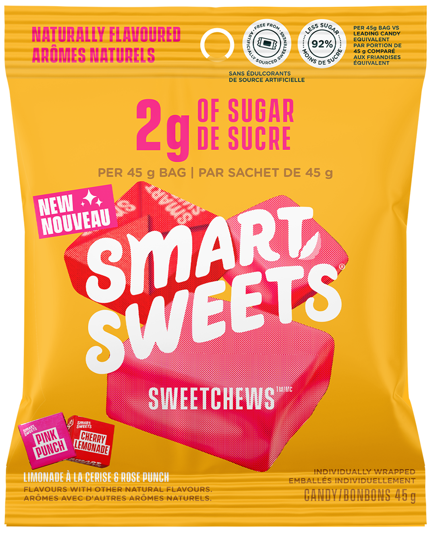 SweetChews - Bonbons moelleux à faible teneur en sucre – SmartSweets