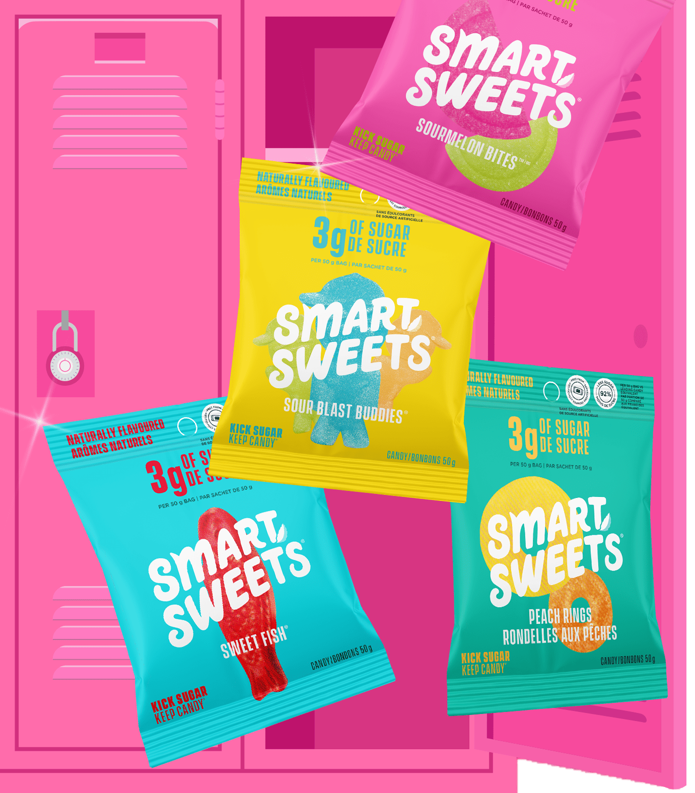 SmartSweets Canada - Low Sugar Candy - Kick Sugar, Keep Candy™