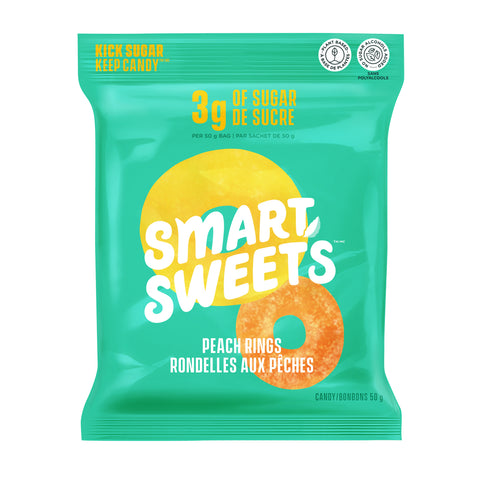 Peach Rings - Low Sugar Gummy Candy | SmartSweets