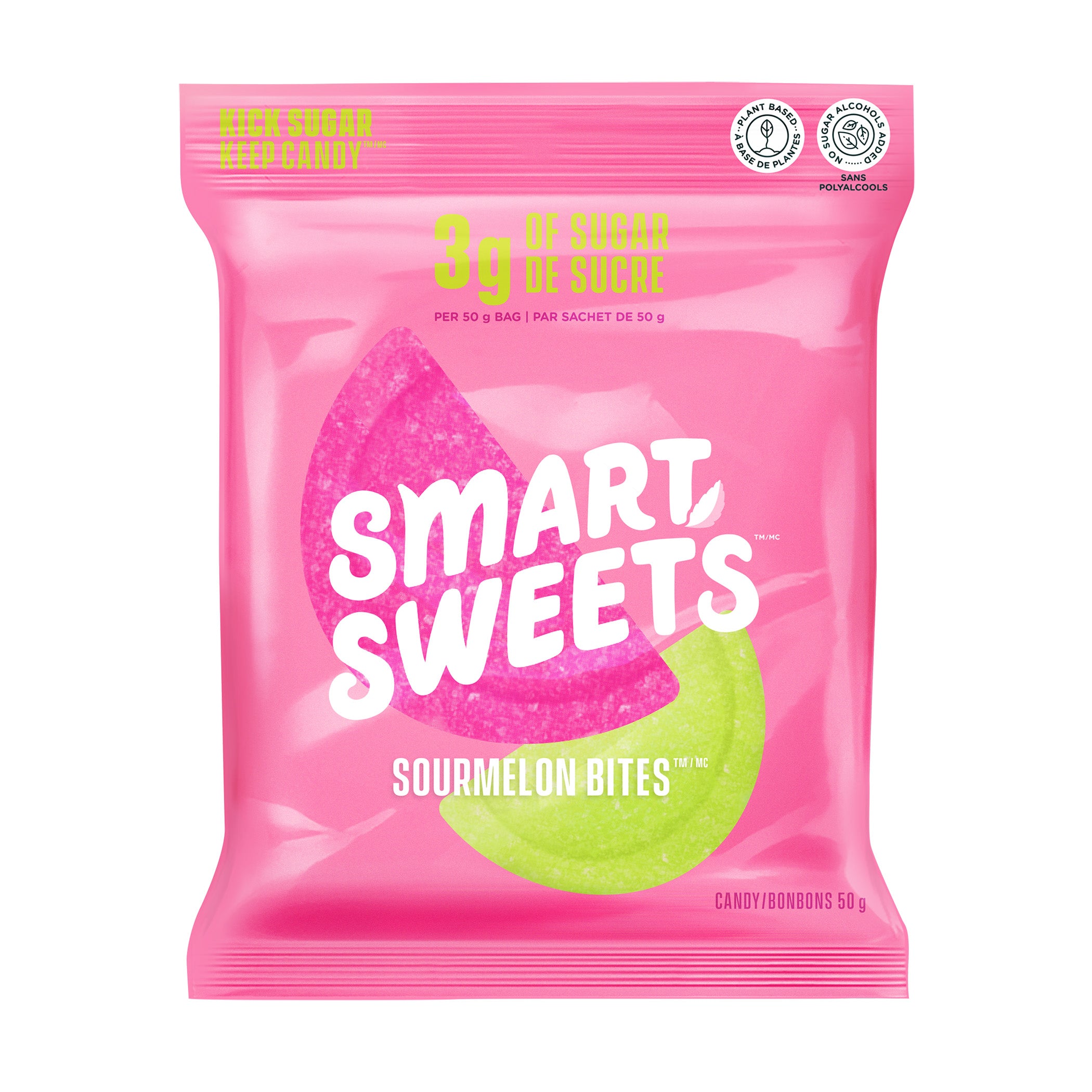 Sourmelon Bites™ - Low Sugar Gummy Candy – SmartSweets